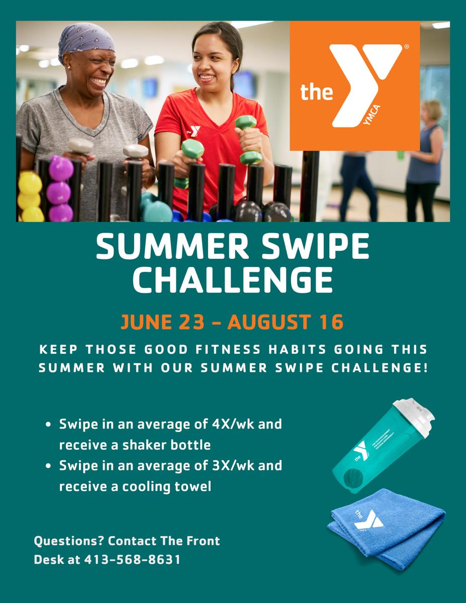 Up for our Summer Swipe Challenge? | YMCA of Greater Westfield